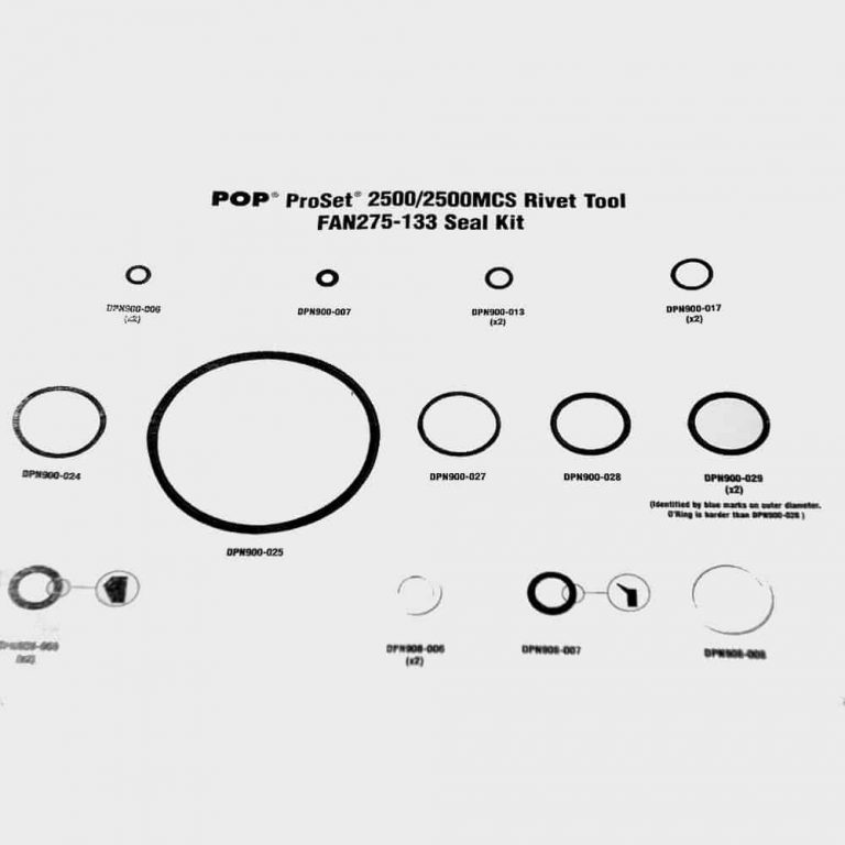 POP Jaw Set - Model 13300 POP Jaws for Proset 2100 & 2500 Rivet Guns